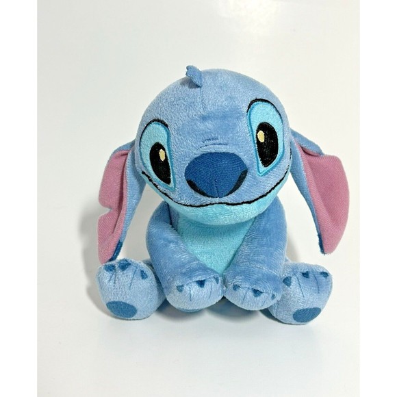 Disney | Toys | Disney Stitch Plush 6 Sitting Ears Down Lilo Stitch ...